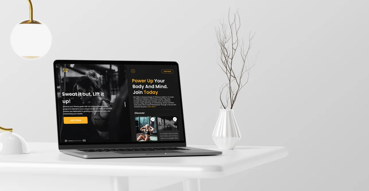 Gym Landing Page | Case Studies | Uniorbit